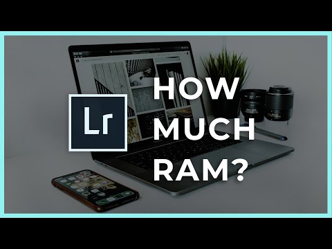 How much ram for photo editing? 8gb vs 32gb upgrade Lightroom ram comparison