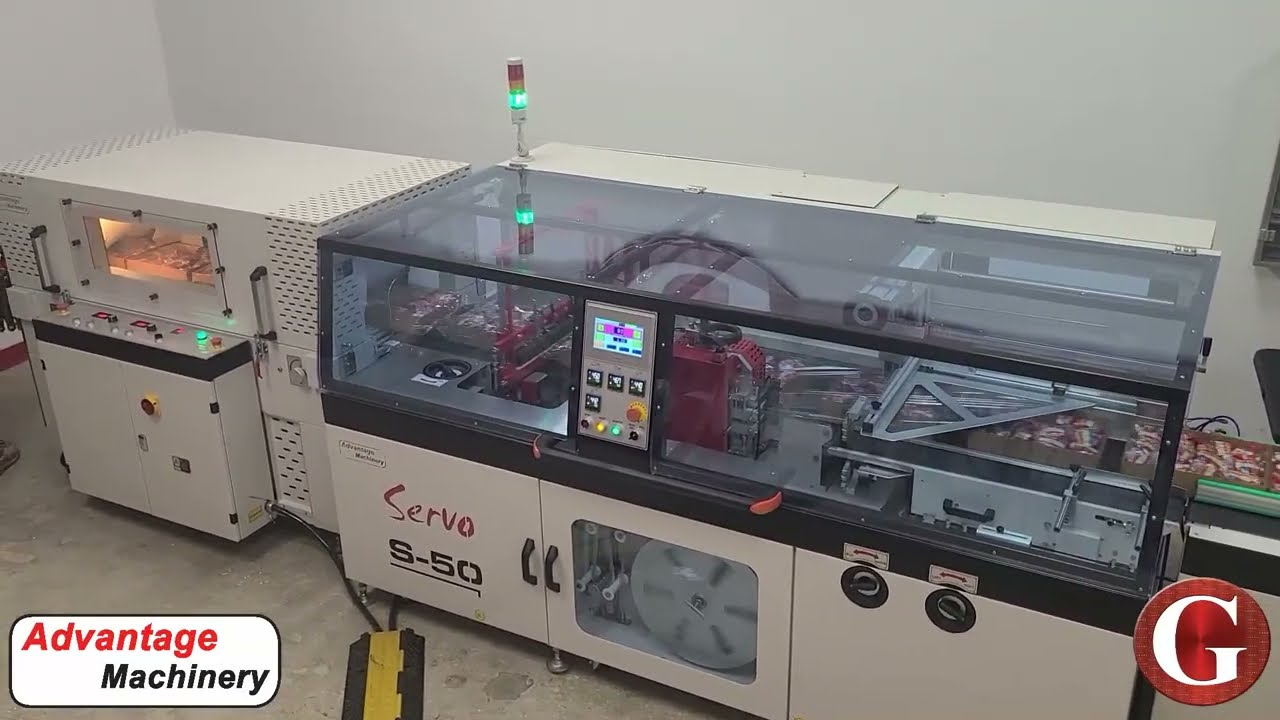 S-50 + T-63 for high Speed Shrink Wrapping of Baked Goods