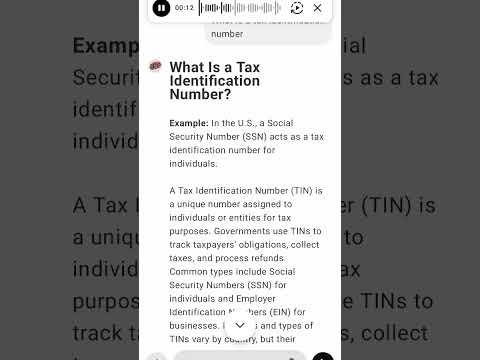 What Is a Tax Identification Number?