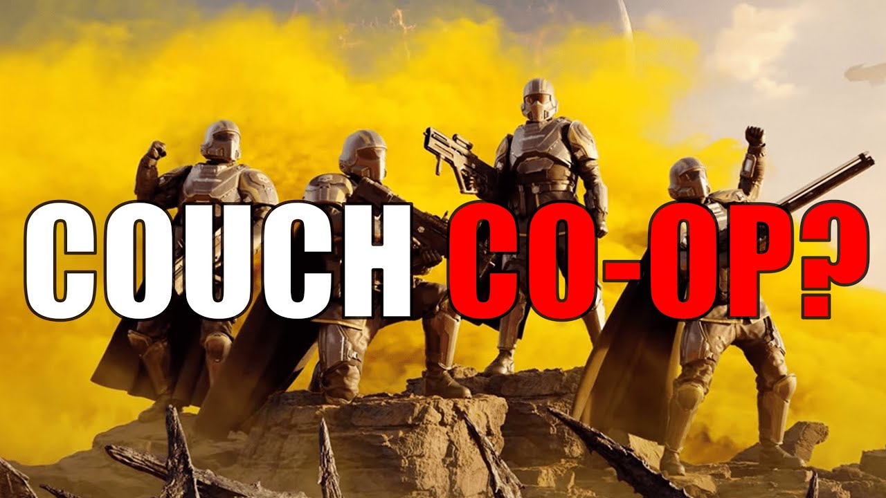 Helldivers 2 Couch Co-Op? CEO Speaks