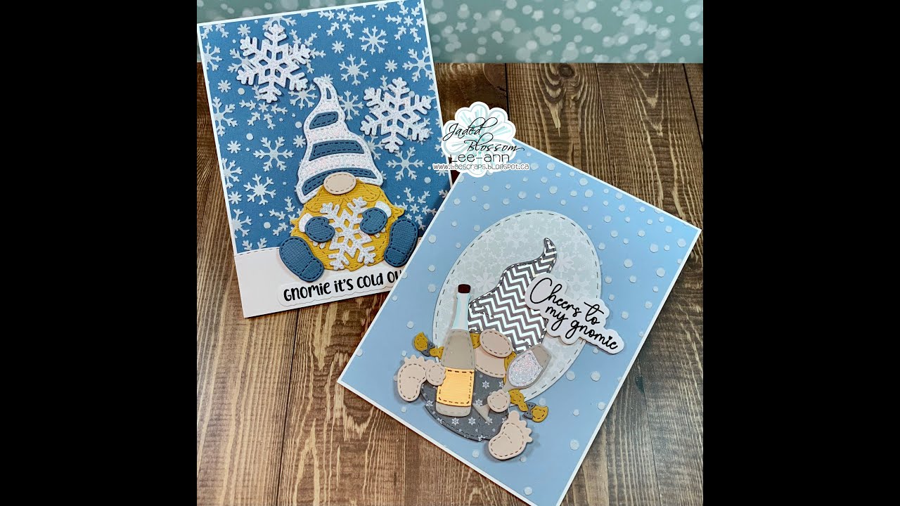 Winter Themed Gnome cards