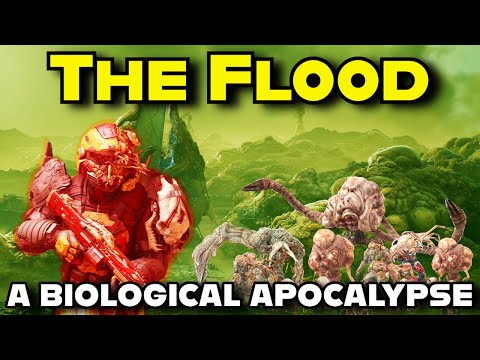 THE FLOOD (Biological Apocalypse, Entire HALO Timeline & Lore) EXPLAINED