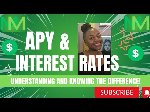 What is the difference between APY and Interest Rate?