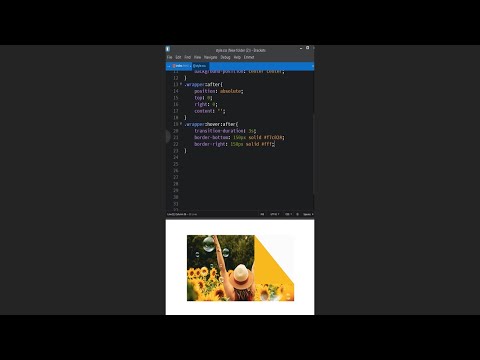 Pure CSS Corner Fold Animation | CSS Animation Examples