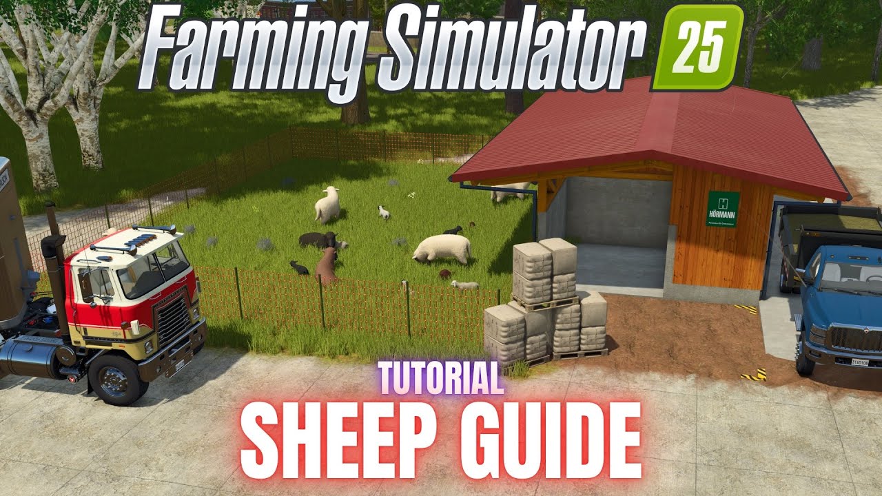 Raising Sheep in FS25: Buying, Caring, Making a Profit - FS25