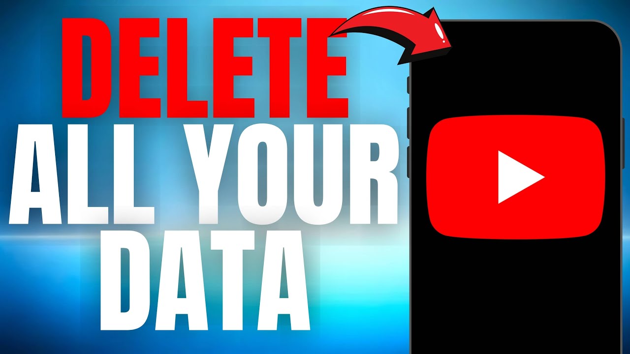 How to DELETE ALL your YouTube Data! (EASY GUIDE) [2025]