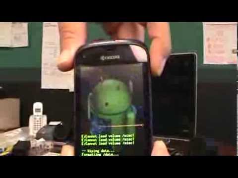 How to hard reset Kyocera Hydro
