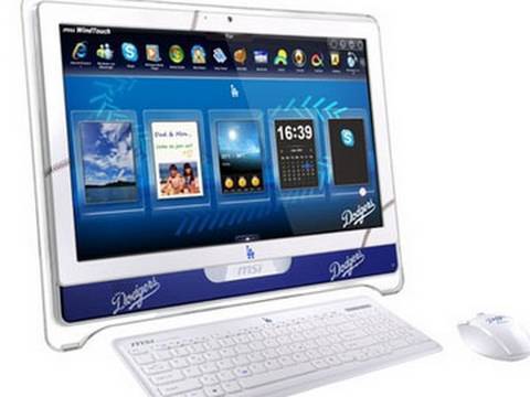 MSi Wind Top AE2220 All In One Touch Screen PC Dodgers Edition Review