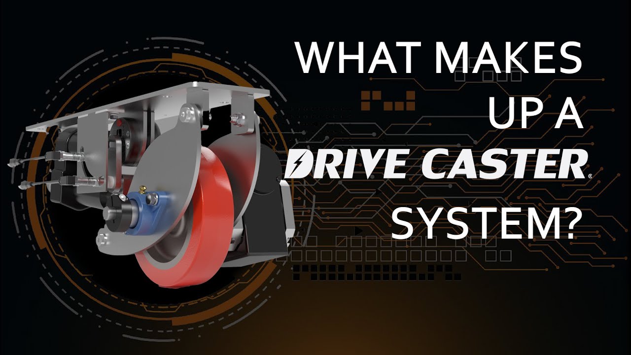 What makes up a DRIVE CASTER® system?