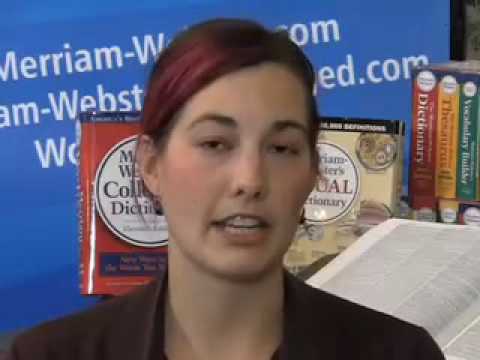 Merriam Webster editor comments on slang and the dictionary