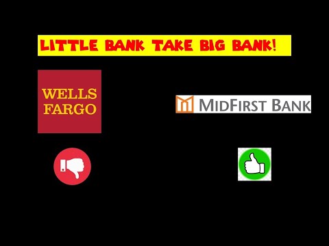 NO MORE ATM FEES!!! WHY I LEFT WELLS FARGO FOR MIDFIRST BANK