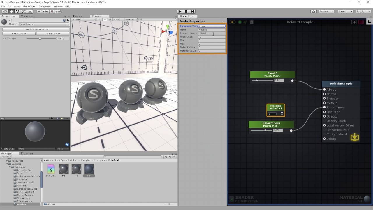 Amplify Shader Editor Tutorial 2 - Material and Shader Mode