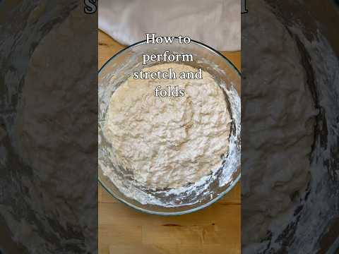 Stretch and Fold 101- #sourdough #sourdoughtutorials #sourdoughrecipe #sourdoughbread