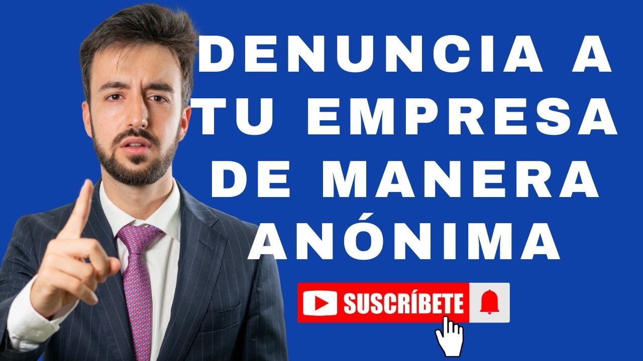 Cómo presentar una denuncia a Inspección de Trabajo.