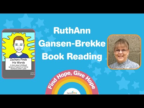 RuthAnn Gansen Brekke Zachary Finds His Words