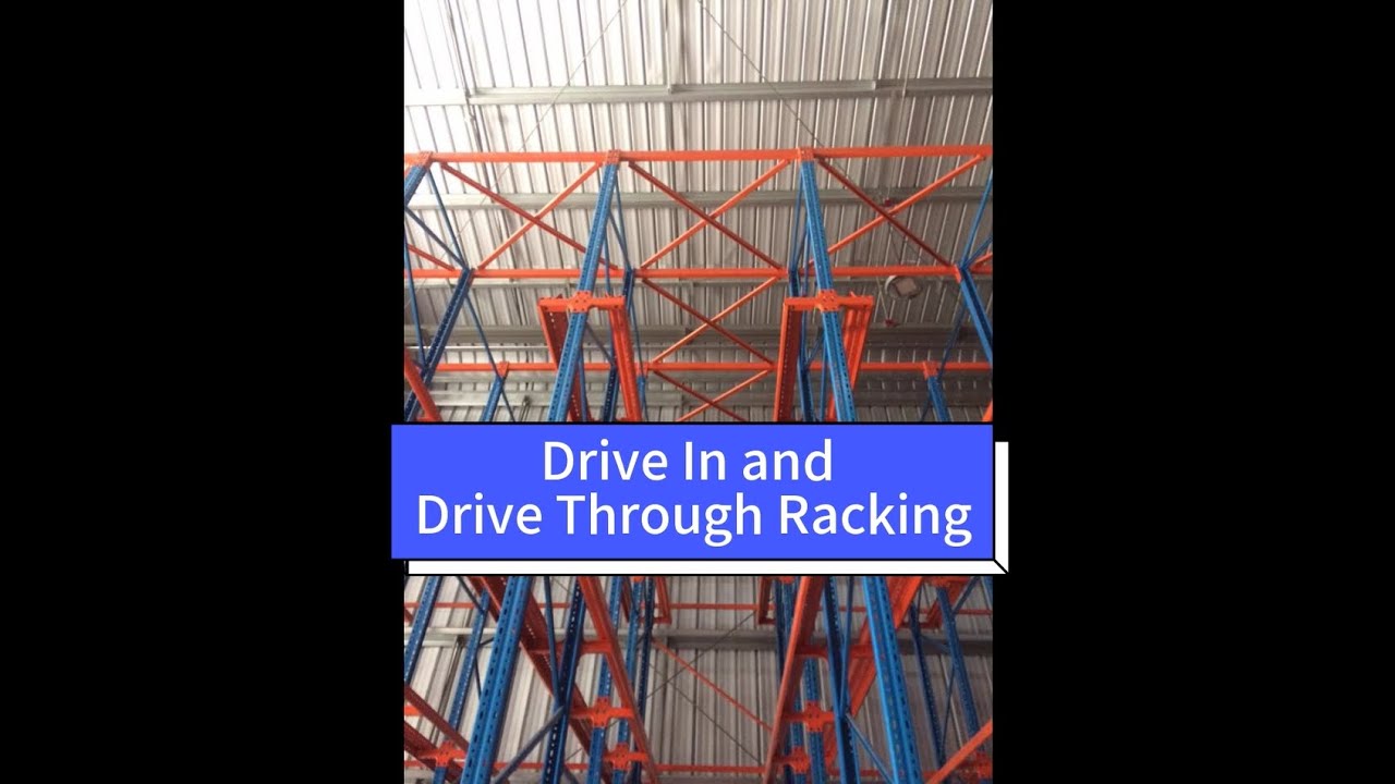 Drive in and drive through racking