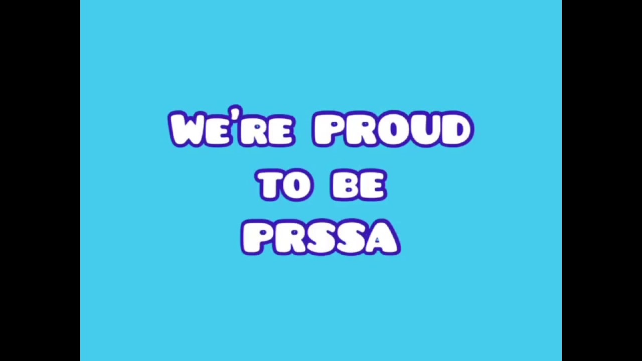 We're Proud to be PRSSA