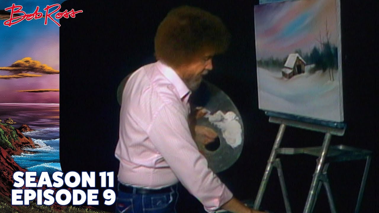 Bob Ross - Winter Barn (Season 11 Episode 9)