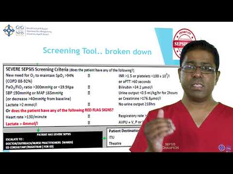Sepsis Screening Tool for ABMU.