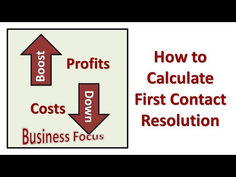 How to Calculate First Contact Resolution