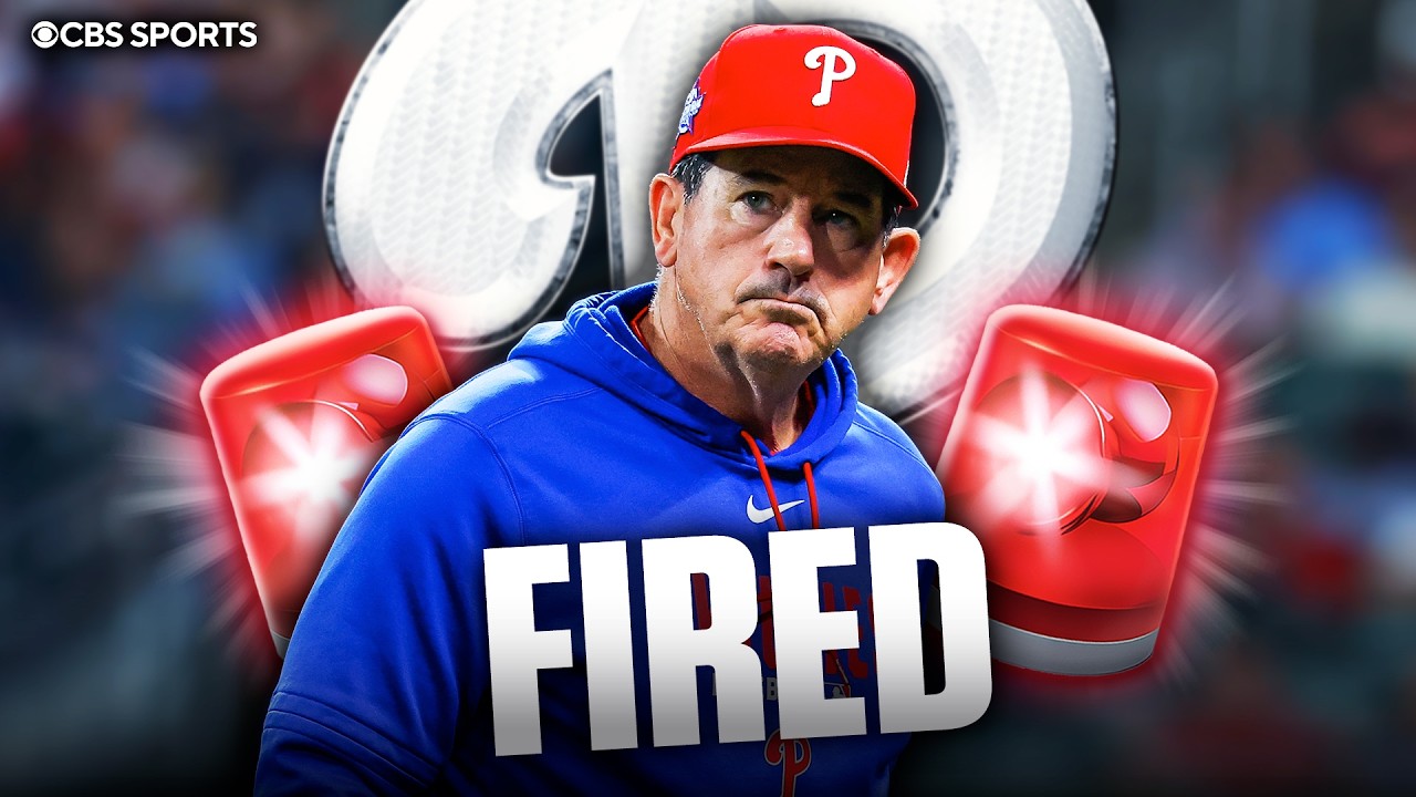 Phillies fire manager Rob Thomson after 9-19 start to season