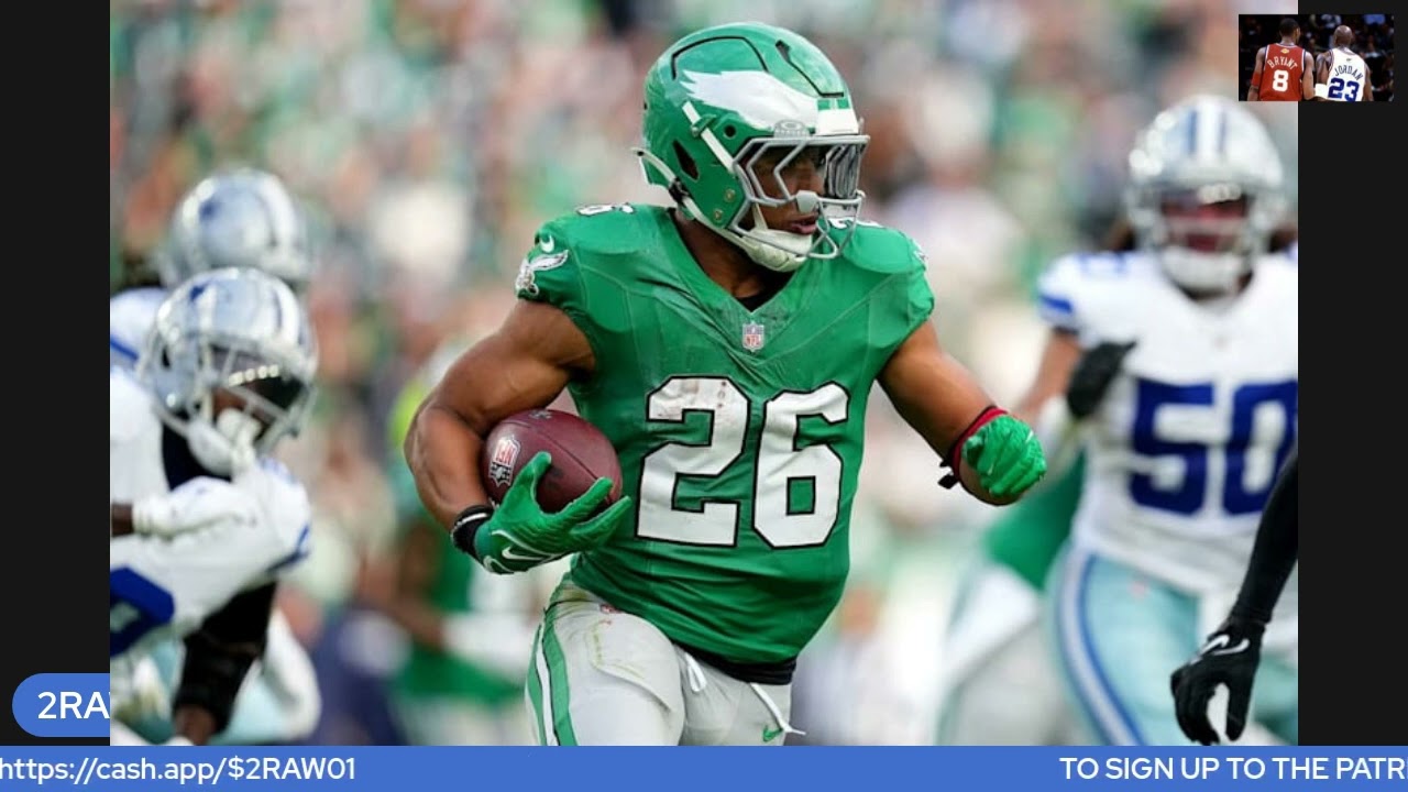 SAQUAN BARKLEY ECLIPSES 2,000 RUSHING YARDS IN 41-7 ROUT OVER COWBOYS! #2raw4tv