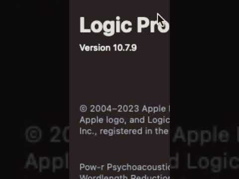 New #logicprox update 10.7.9 Everything working over here.