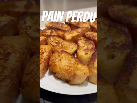 Pain Perdu - Recette facile et rapide / Quick and easy French toast recipe