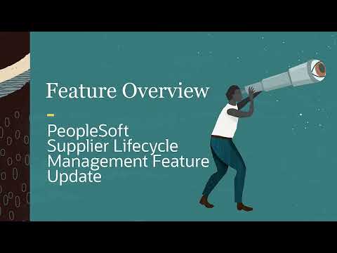 PeopleSoft Supplier Lifecycle Management Feature Update