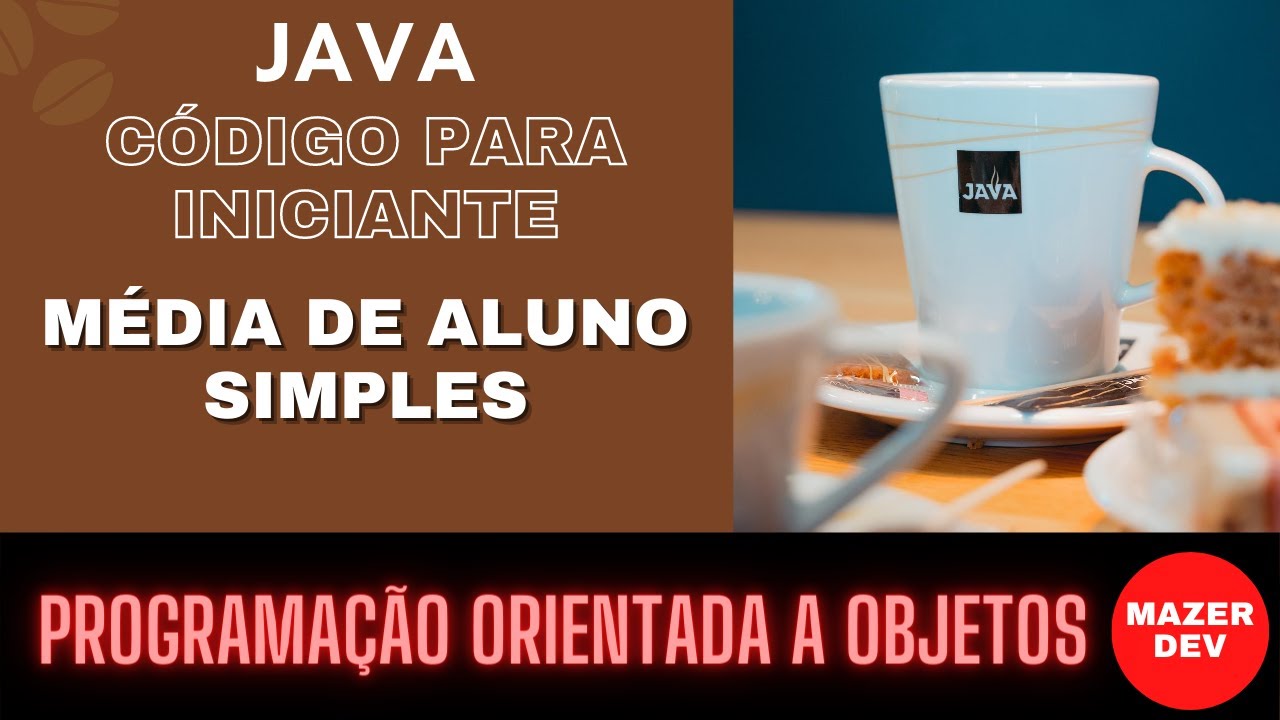 Programação Java Classes e Objetos, exercício Média de Aluno, resolvido em aula remota