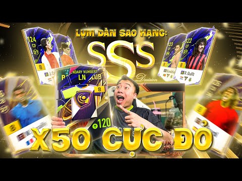 Vodka Quang | X50 SSS star card opening ring appears in hundreds of MULTI CLASS super OVR P2.