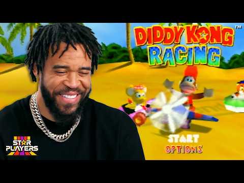 JaVale McGee Rewinds with a Spin in Diddy Kong Racing | STAR PLAYERS