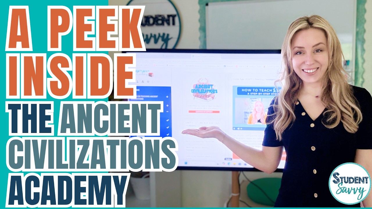 Middle School History Curriculum Walkthrough | Ancient Civilizations Lessons & Teaching Resources