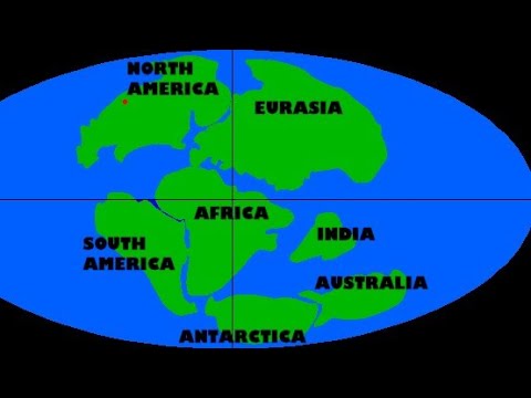 What is Pangaea? An ancient Supercontinent| formation of Continents as America, Africa, Europe, Asia