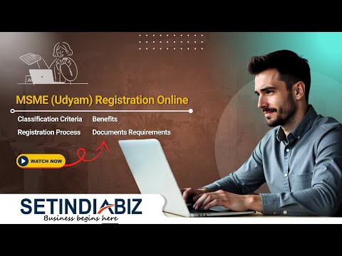 How to Apply for MSME Registration Online? | Documents Required | Setindiabiz