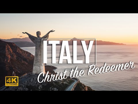 The world-famous statue of Christ the Redeemer in Italy