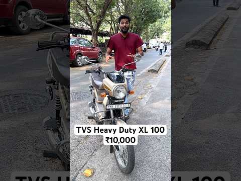 Second hand TVS heavy duty xl 100 10000dp #tvsbike #tvsxl100 #usedbike #oldbikes #motorcycle #tvs