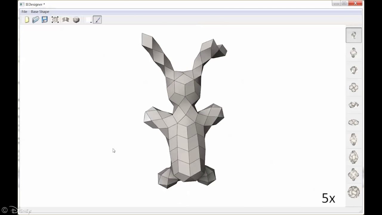 Interactive Surface Design with Interlocking Elements