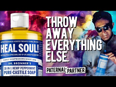 Dr. Bronner's is the CRAZIEST SOAP // A DAD'S HONEST REVIEW of Dr. Bronner's Pure Castile Soap