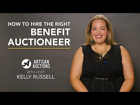 Benefit Auction Tutorial | How To Hire The Right Benefit Auctioneer