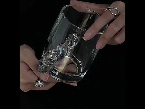 Glass With Handle For Drinking