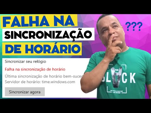 Erro de sincronização de horário no Windows (Resolvido)