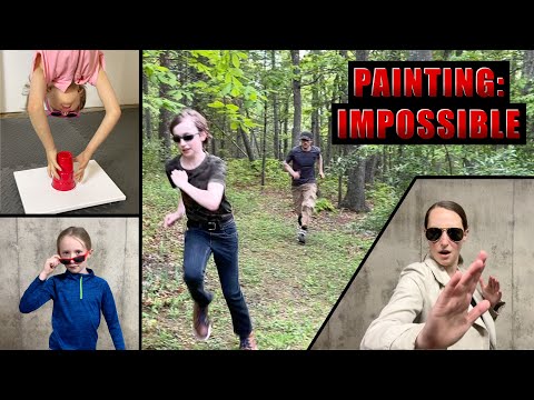 PAINTING: IMPOSSIBLE ???? A Top Secret Fluid Art Mission!