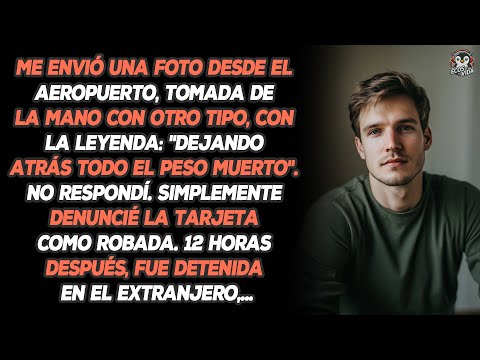Me Envió Una Foto Desde El Aeropuerto, Tomada De La Mano Con Otro Tipo, Con La Leyenda: "Dejando...