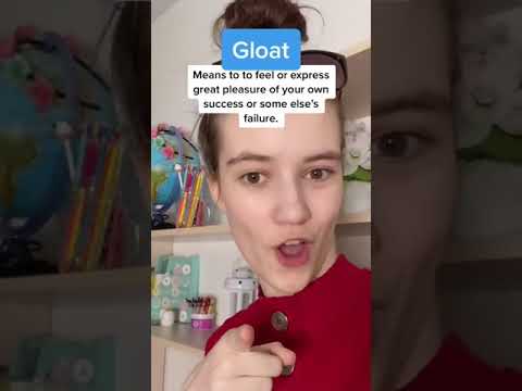 Word of the Day - Gloat