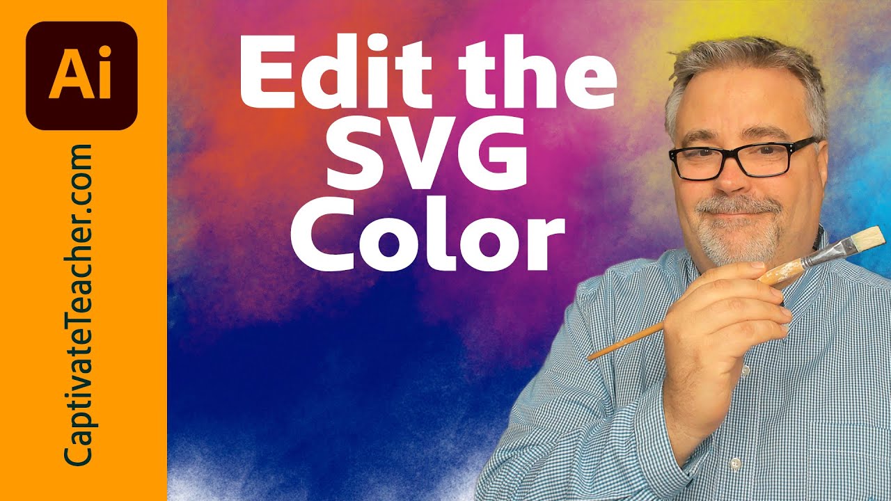 Edit the Color in Your SVG files Using Adobe Illustrator 2023