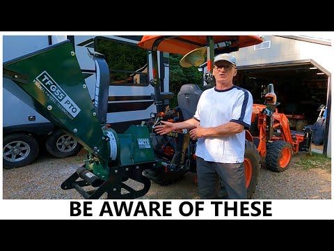 170 - Woodland Mills TFG55 PTO Wood Chipper - Things To be Aware Of