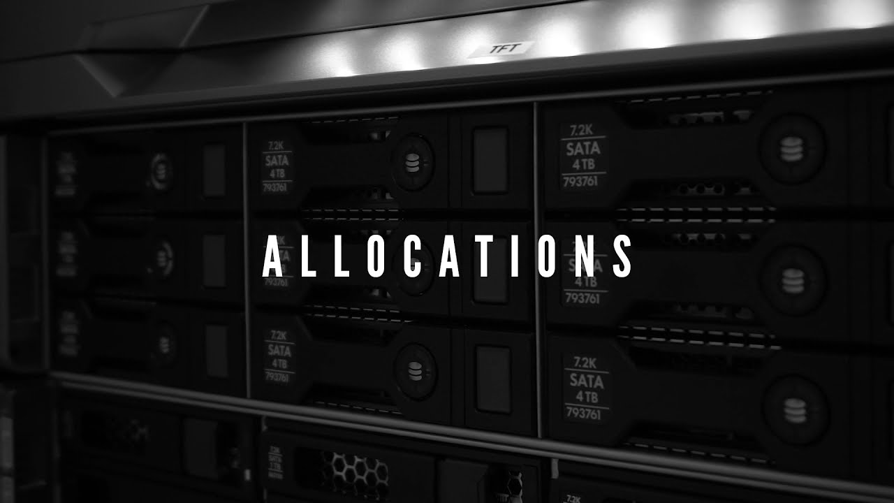 RCDC Training: Allocations