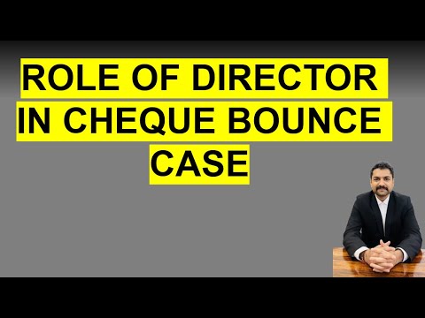 Role of Director in Cheque Bounce Case | Advocate Abhishek Gandhi, Delhi High Court
