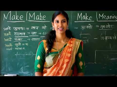 Make Meaning in Hindi | Make का हिंदी में अर्थ | Easy English Hindi